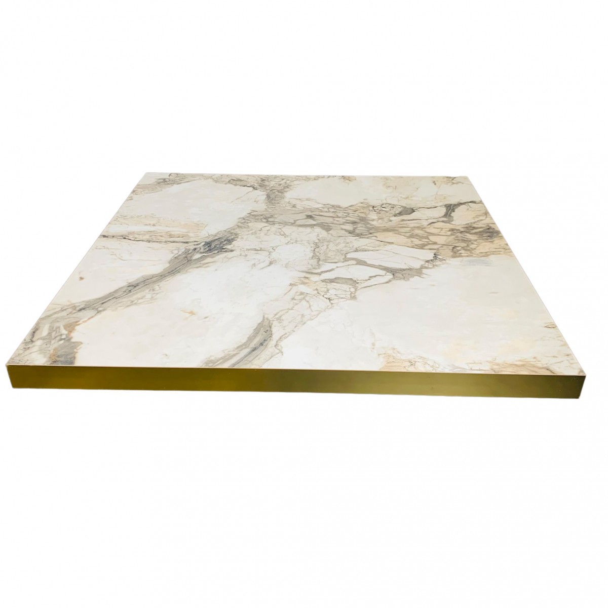 Tafelbladen Restaurant Cafe En Horeca - MARBRE BLANC-D4-70X70 - 36mm ...