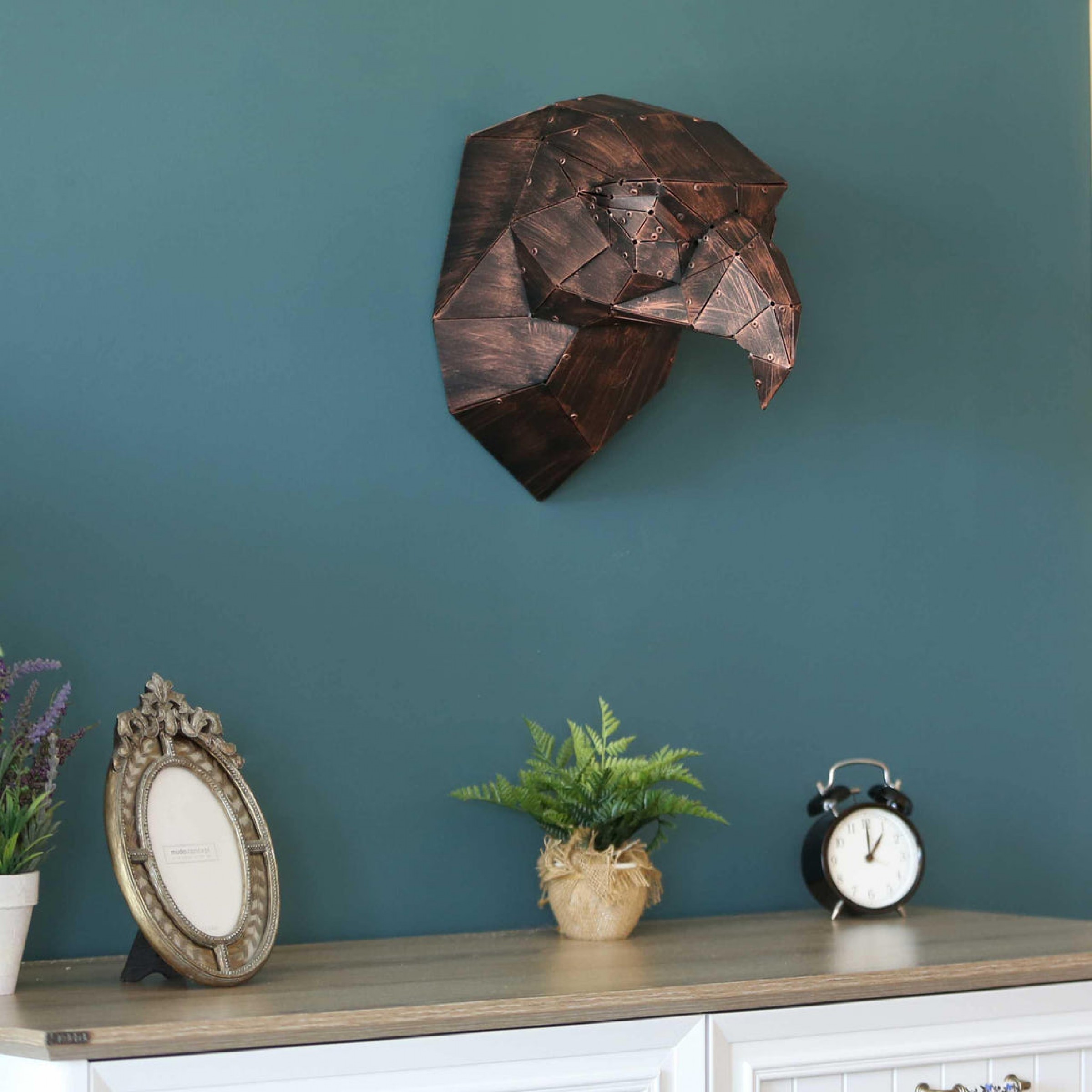 Custom Eagle Metal Eagle Statue Wall Decor